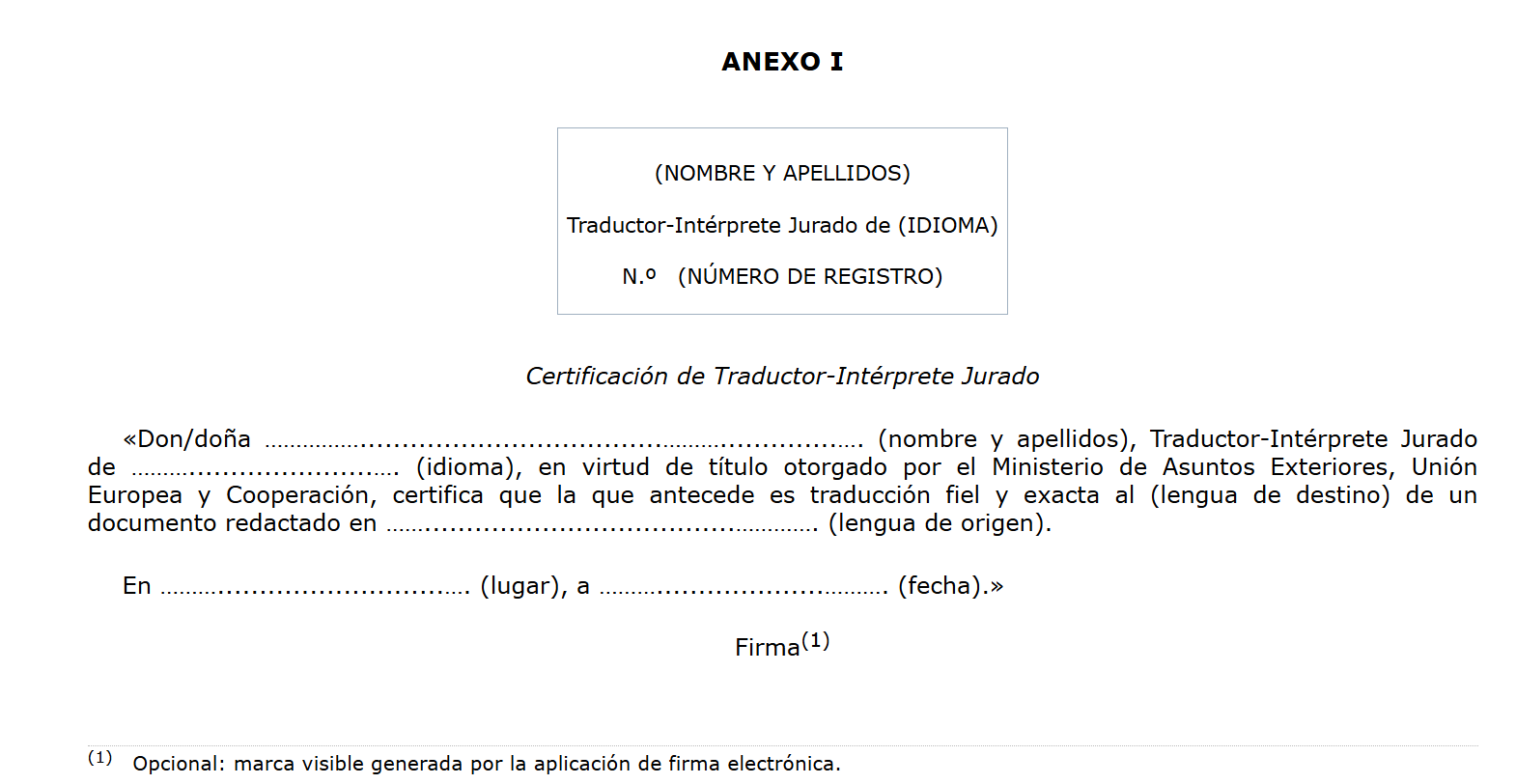 New Ministerial Order on the use of an electronic signature for ...